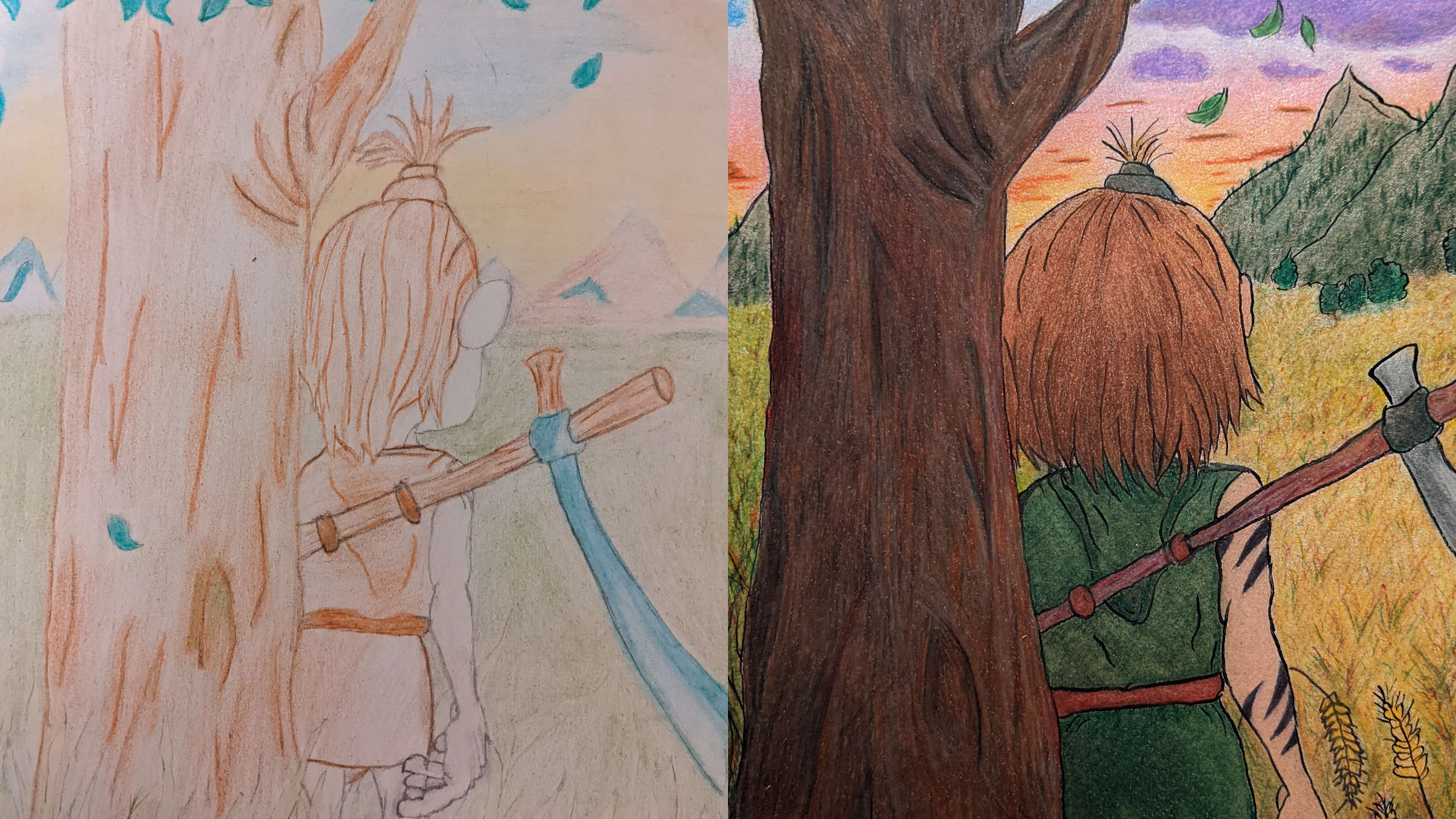 Recreation of a School-Age Drawing — Justin Tadlock